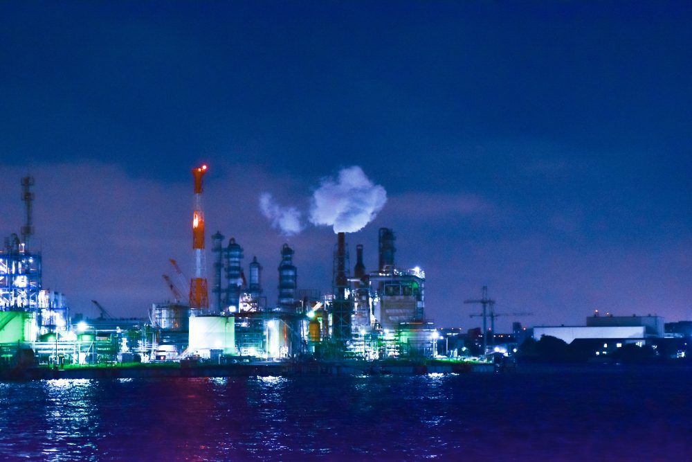 See Kawasaki's Cyberpunk Factory Skyline on a Night Cruise - Unbordered ...